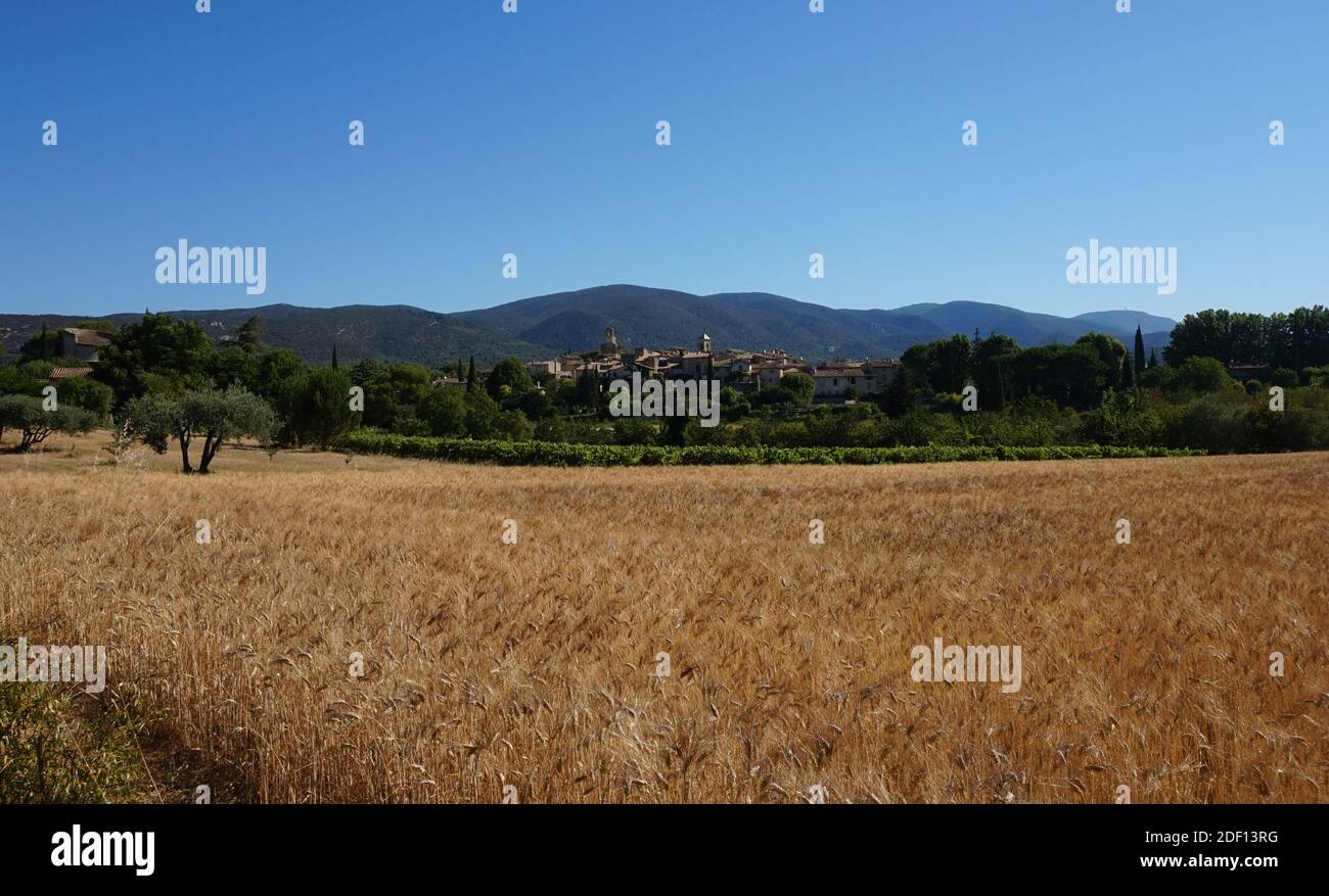 Rural European Town in Marseille Stock Photo - Alamy