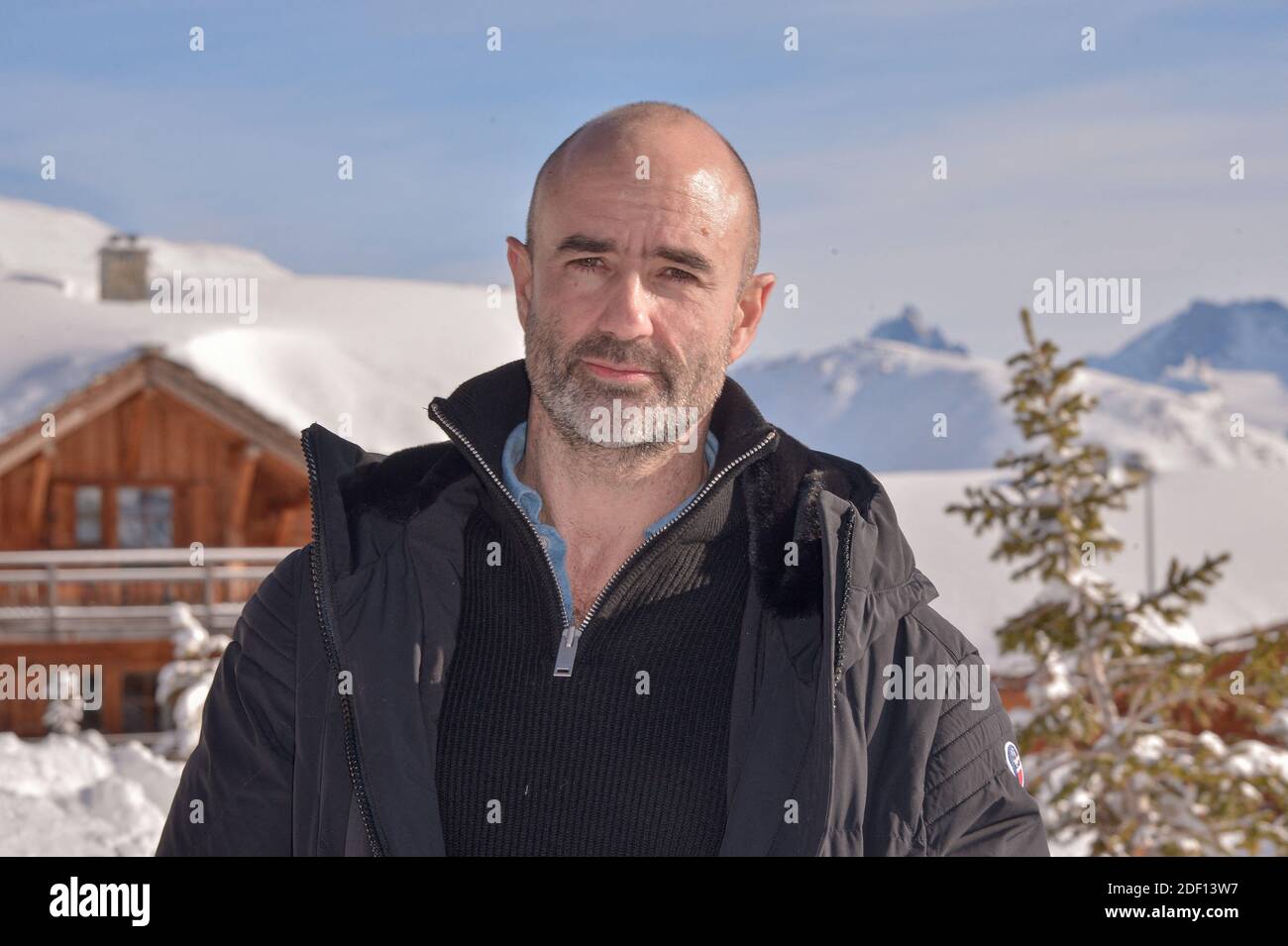 Pierre Core attending a photocall for the movie Le Temps Des Marguerite ...