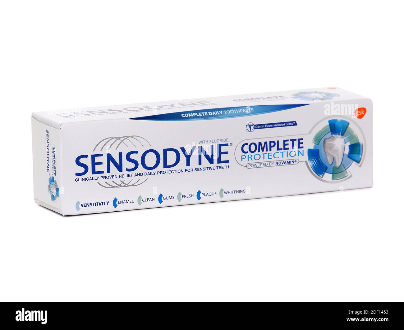 Box of sensodyne toothpaste hi-res stock photography and images - Alamy
