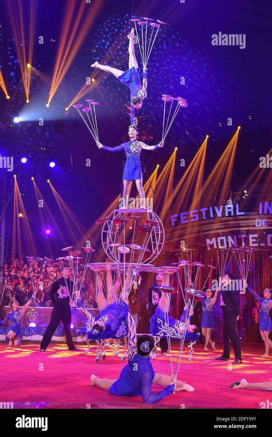 44th International Circus Festival of Monte-Carlo on January 18, 2020 ...