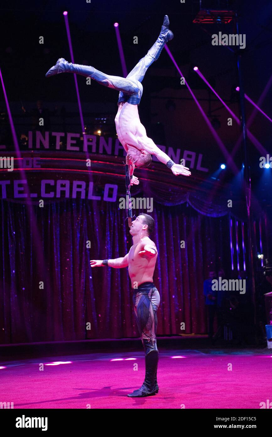 44th International Circus Festival of Monte-Carlo on January 19, 2020 ...