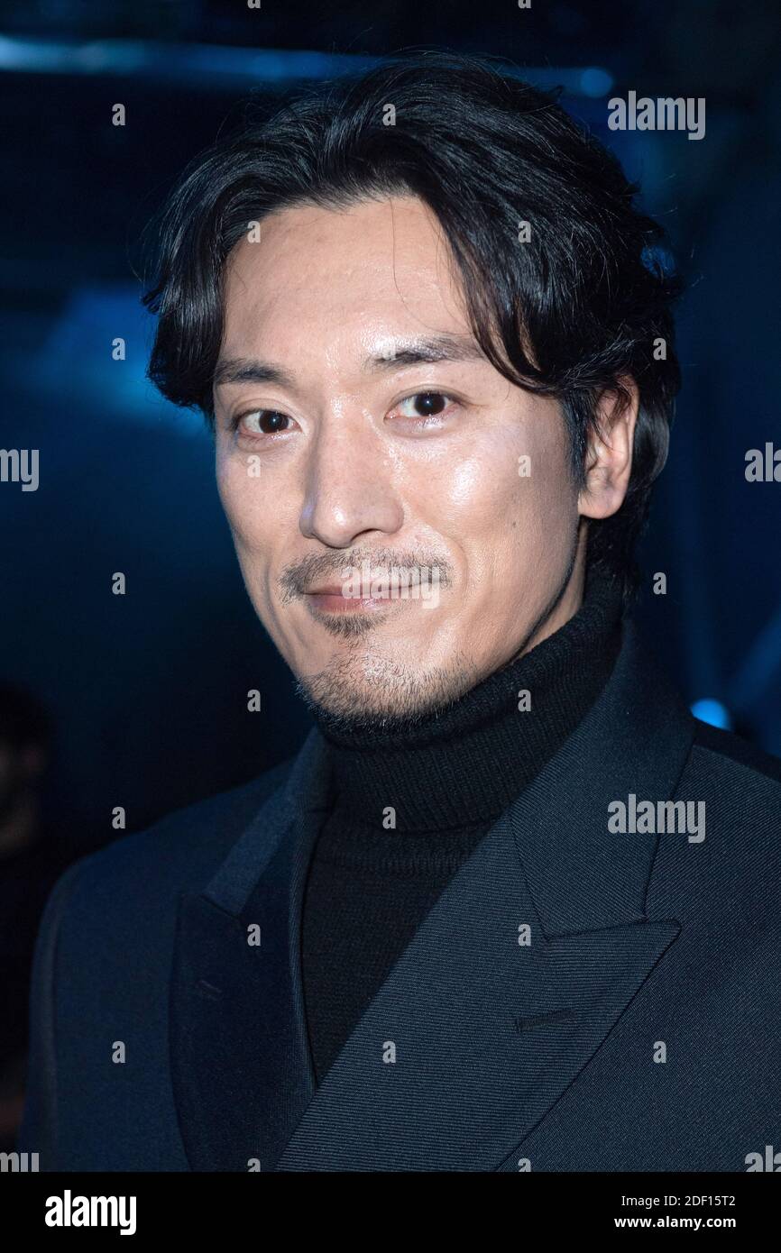 Min Jun Kim attending the We11done Menswear Fall/Winter 2020-2021 show ...