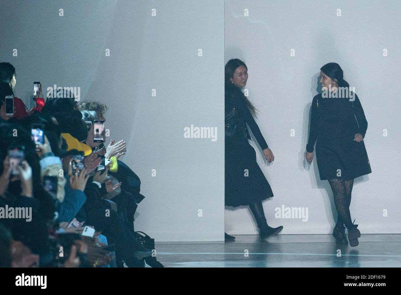 Designers Jessica Jung and Dami Kwon make an appearance on the runway ...