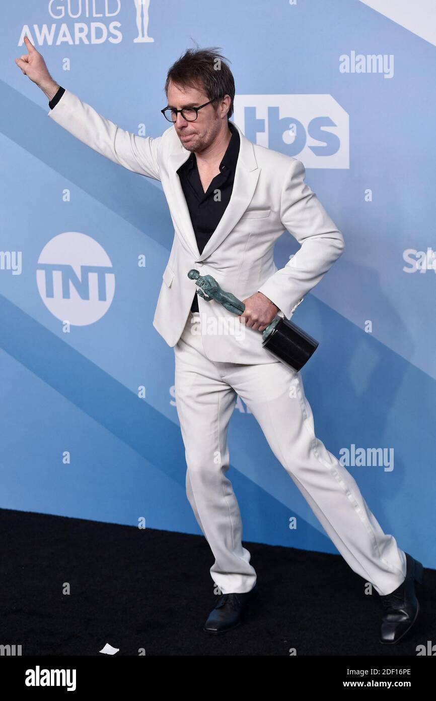 Sam Rockwell, winner of Outstanding Performance by a Male Actor in a ...