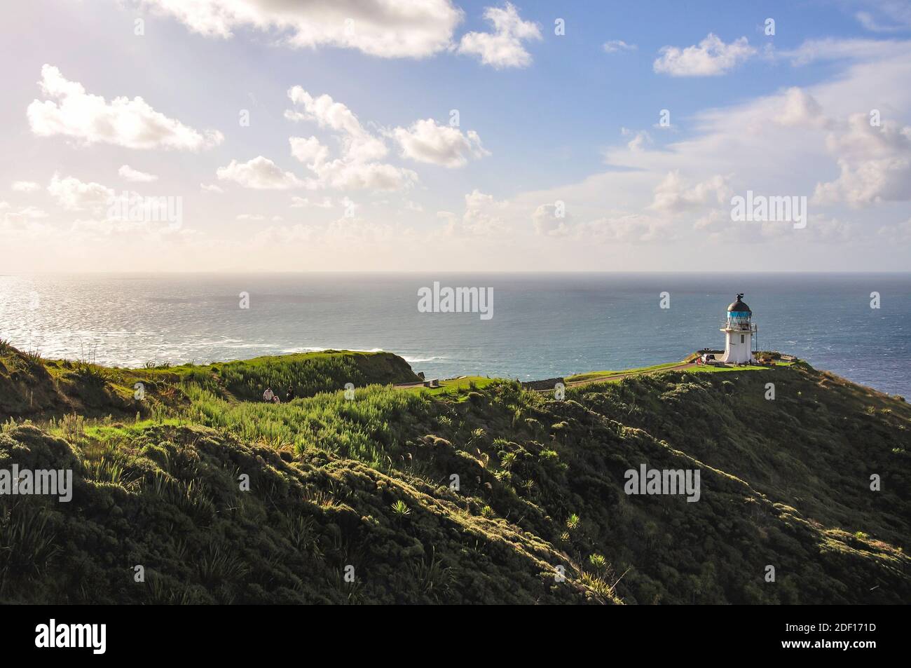 Cape Reinga Lighthouse, Cape Reinga, Northland Region, North Island ...