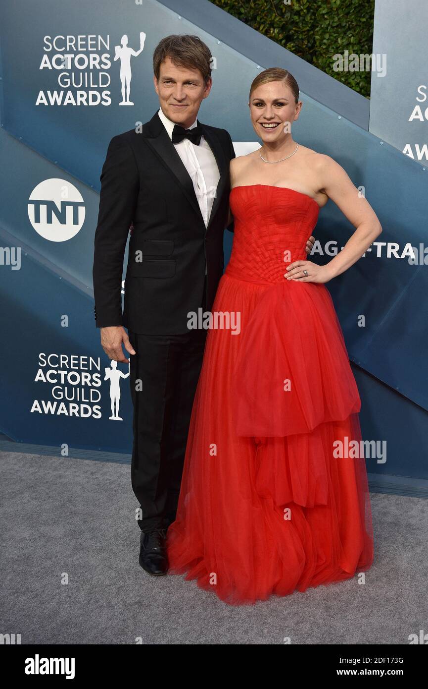 Anna Paquin, Stephen Moyer attend the 26th Annual Screen Actors Guild ...