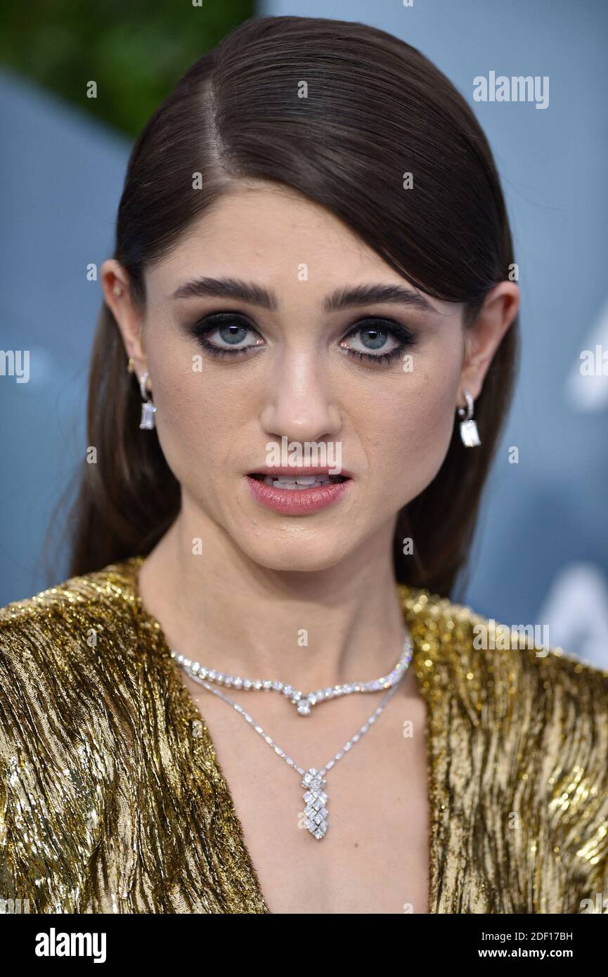 Natalia Dyer attends the 26th Annual Screen Actors Guild Awards at The ...