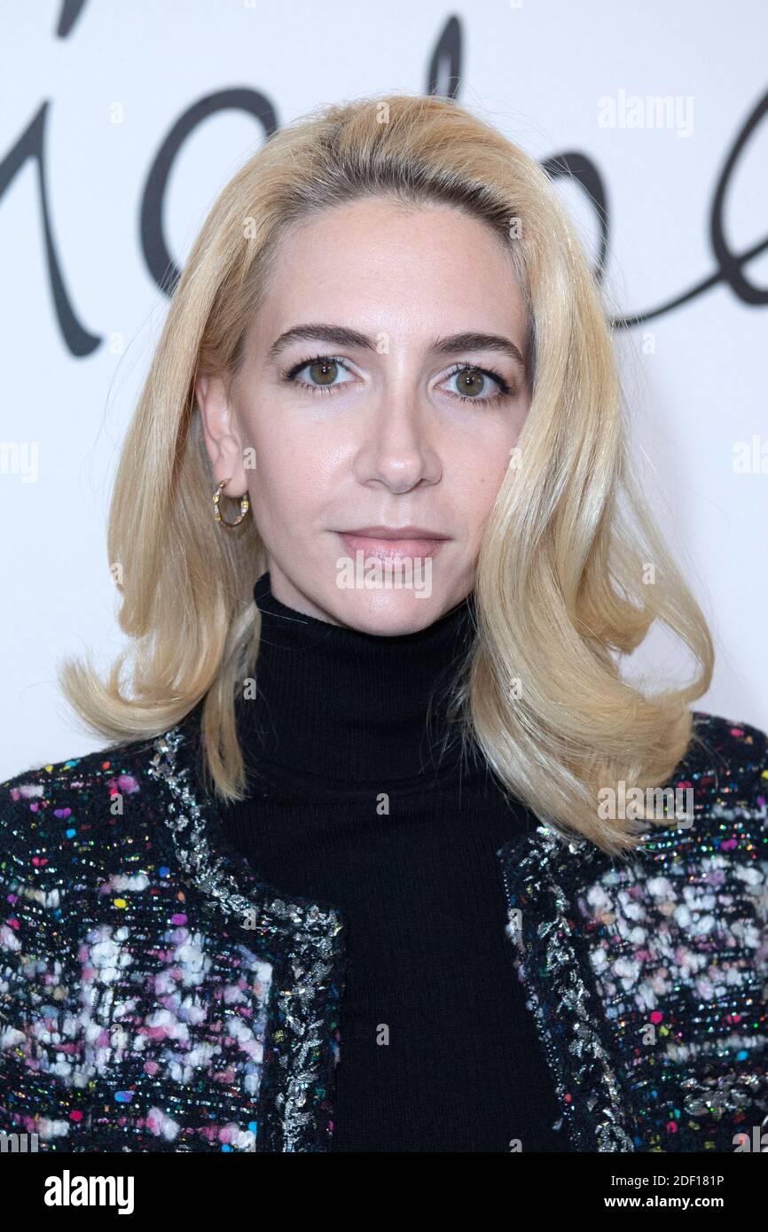 Sabine Getty attending the Schiaparelli Haute Couture Spring/Summer ...