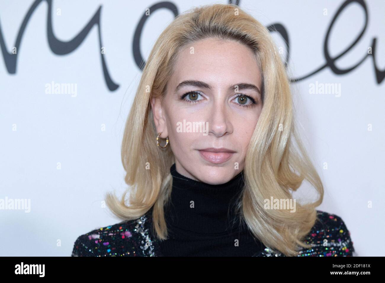 Sabine Getty attending the Schiaparelli Haute Couture Spring/Summer ...