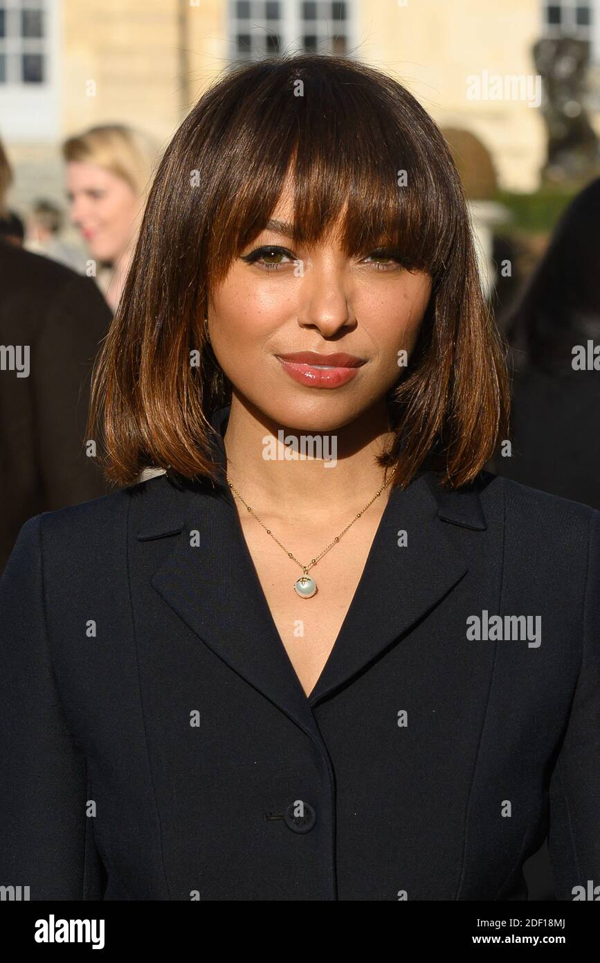 Kat Graham attends the Dior Haute Couture Spring/Summer 2020 show as ...