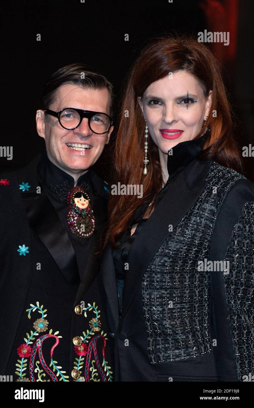 Adam Leja and Alexandra Mas attending the Antonio Grimaldi Haute ...