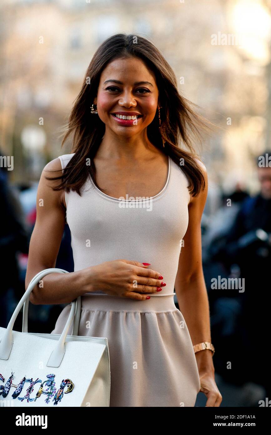 Street style, Emma Thynn arriving at Schiaparelli Spring Summer 2020 ...