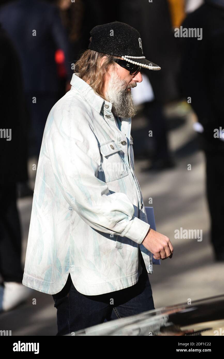 Sebastien Tellier attends the Chanel Haute Couture Spring/Summer 2020 ...
