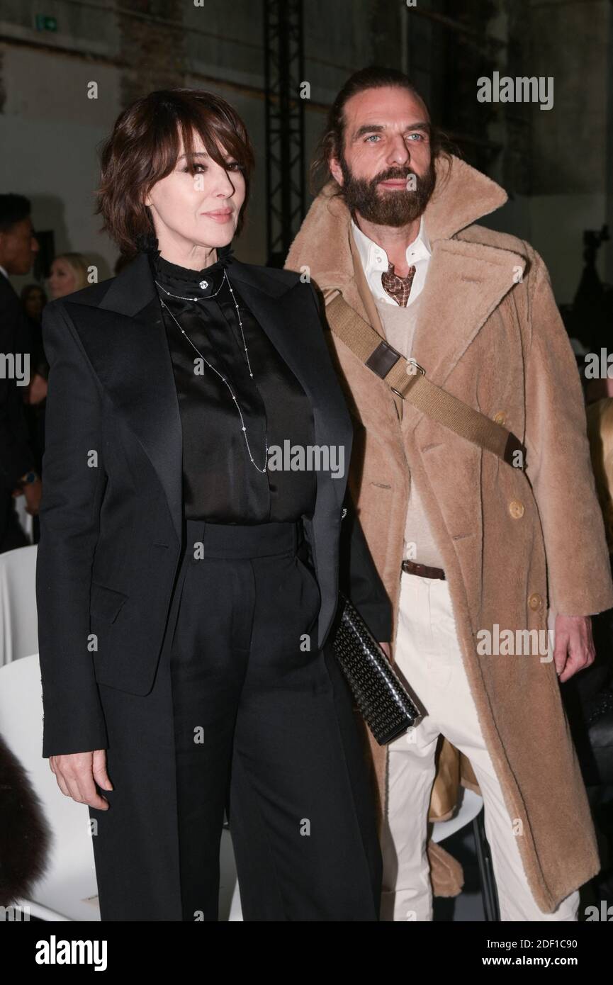 Monica Bellucci and John Nollet attend the Alexandre Vauthier Haute ...