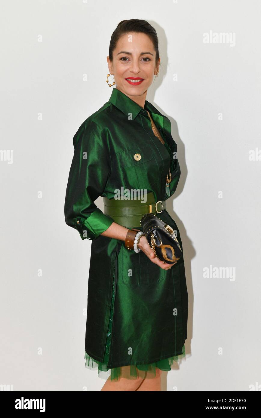 Audrey Dana attends the Elie Saab Haute Couture Spring/Summer 2020 show ...