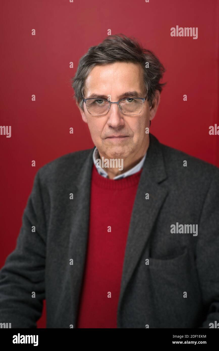 French historian Emmanuel Todd during photos session in Paris, France ...