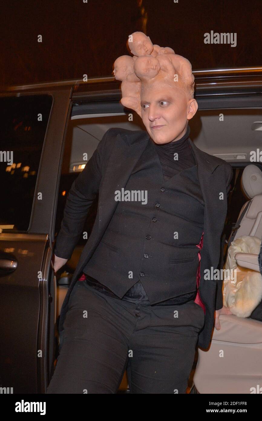 Ali Mahdavi attending the Jean Paul Gaultier show during Haute Couture ...