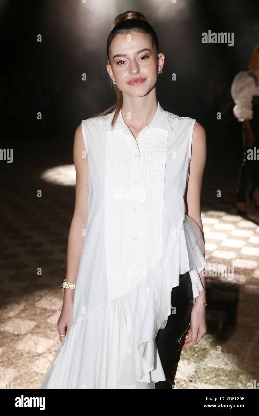 Lea Elui attends the Viktor & Rolf Haute Couture Spring/Summer 2020 ...