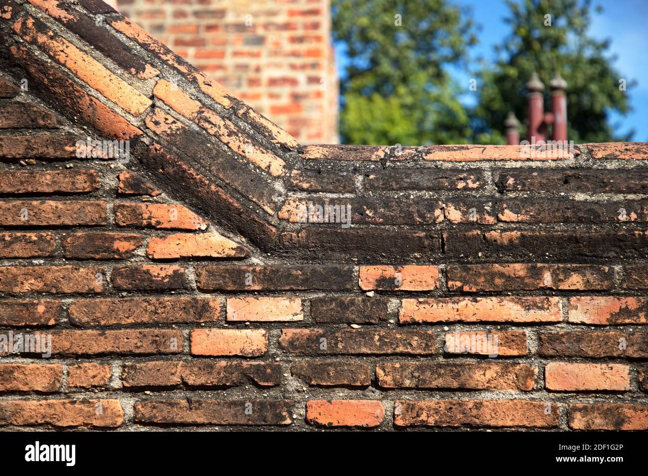 Brick wall railing hi-res stock photography and images - Alamy