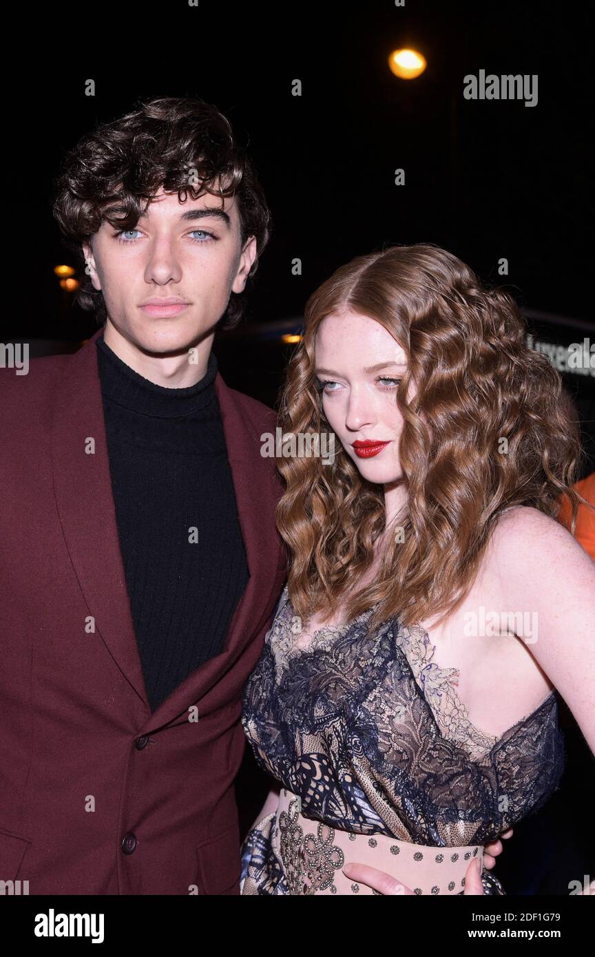 Larsen Thompson and Gavin Casalegno attend Jean Paul Gaultier Haute ...