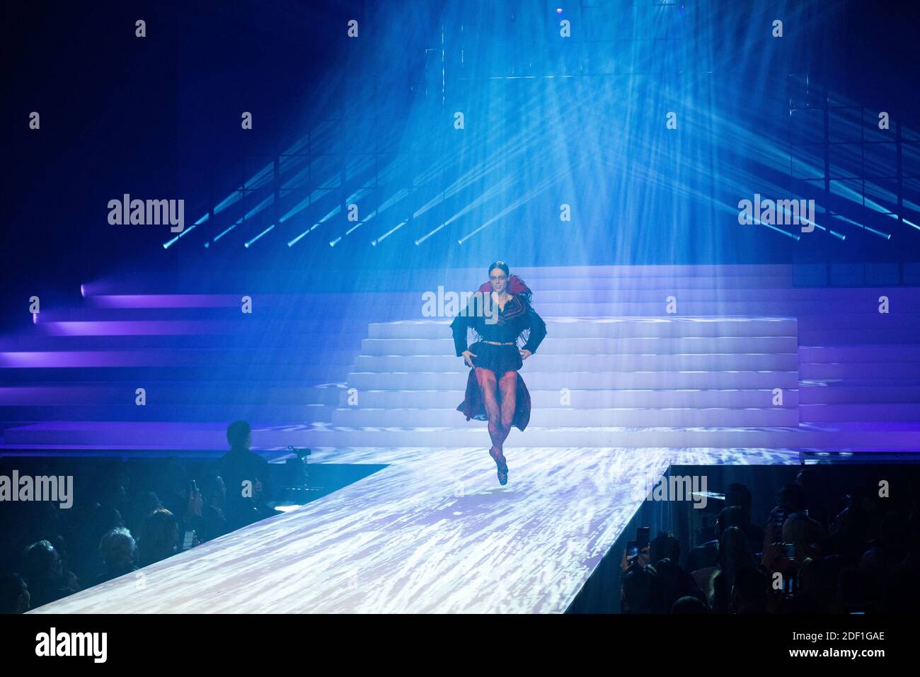 Coco Rocha walks the runway during the last Jean-Paul Gaultier Haute ...