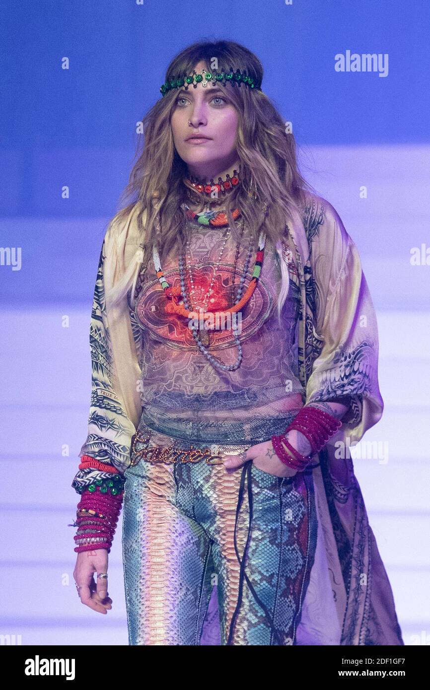 Paris Jackson walks the runway during the last Jean-Paul Gaultier Haute ...
