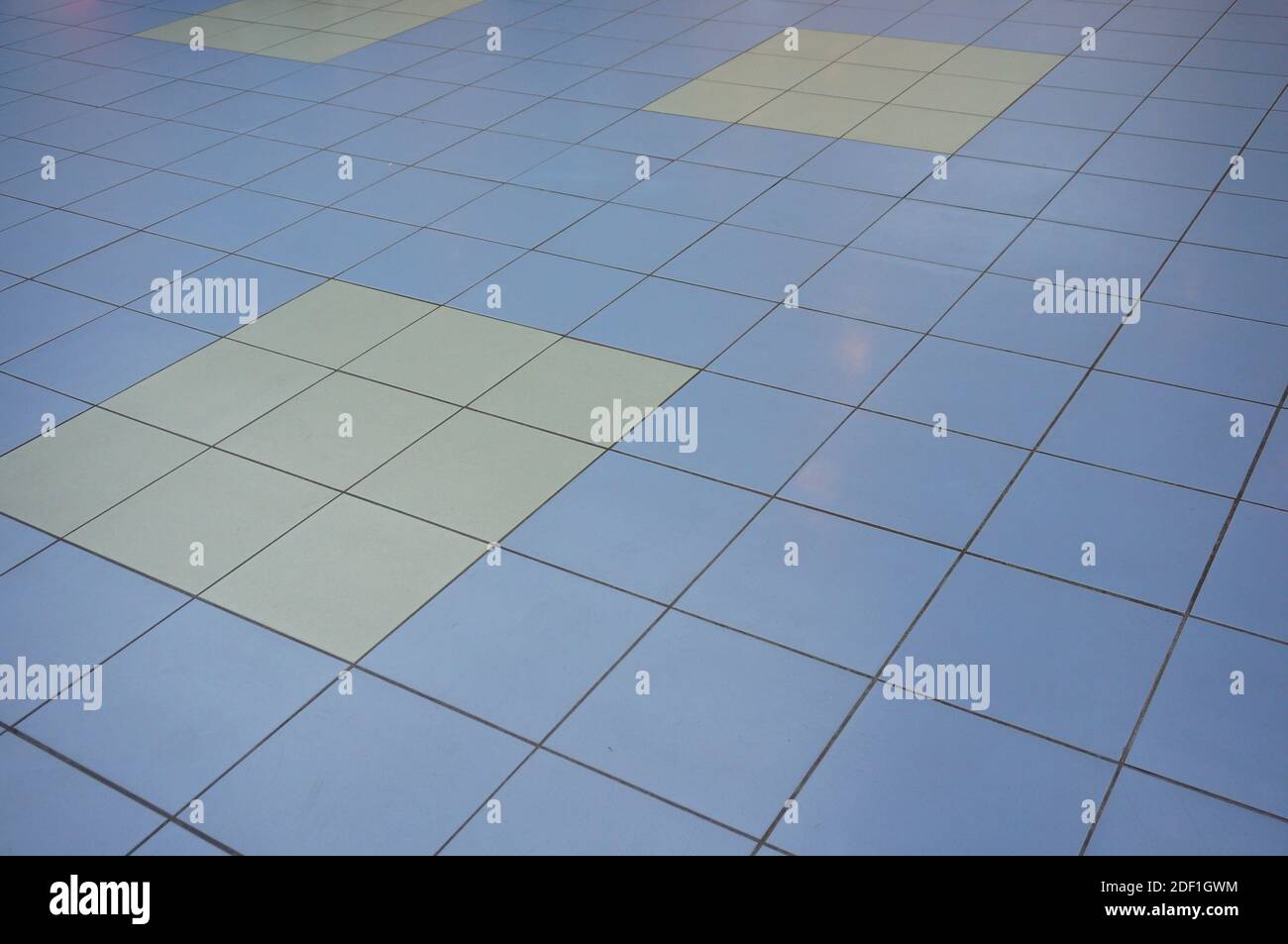 A high angle shot of floor tiles inside the building Stock Photo - Alamy