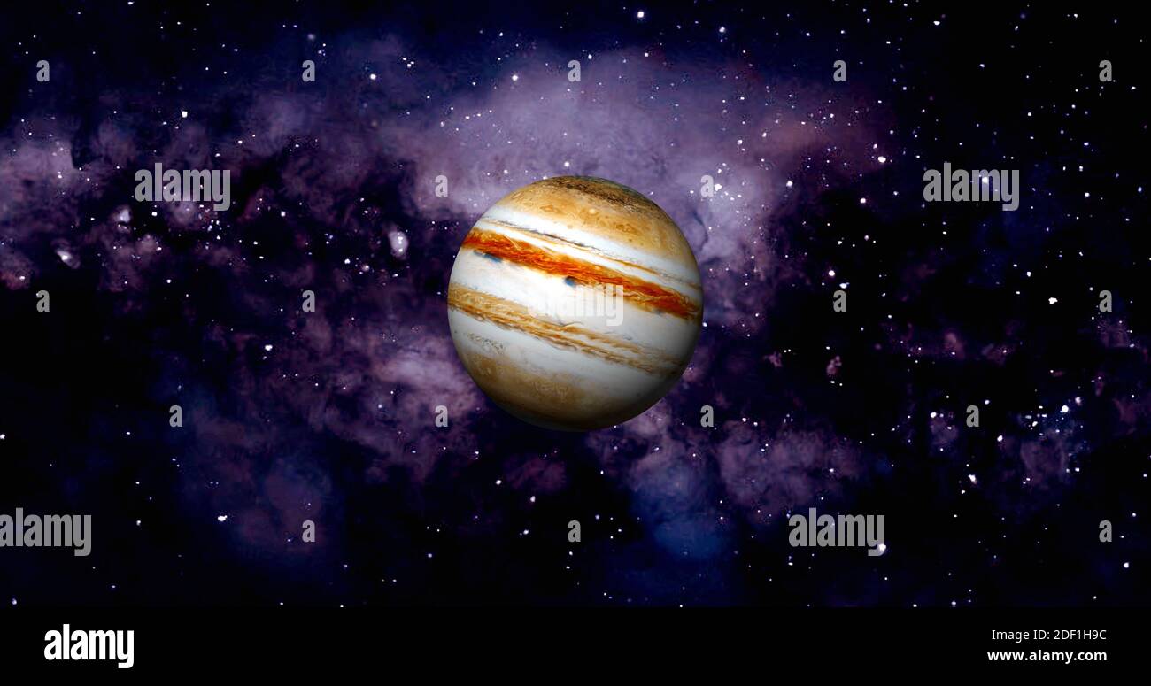 planet Jupiter. photo realistic 3d planet Stock Photo - Alamy