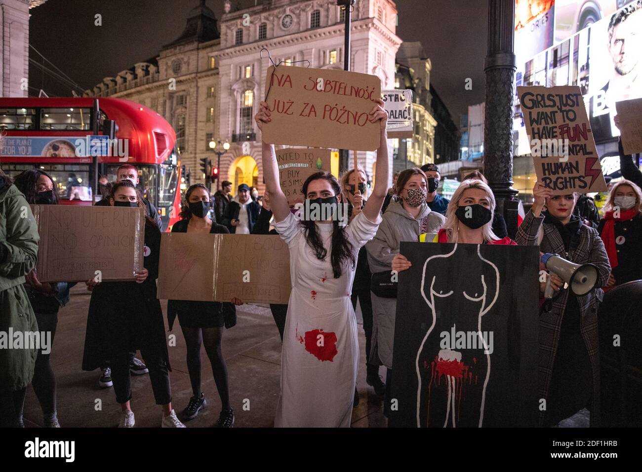 Pro choice conceptual artist, Iness Rychlik, attends protest against ...