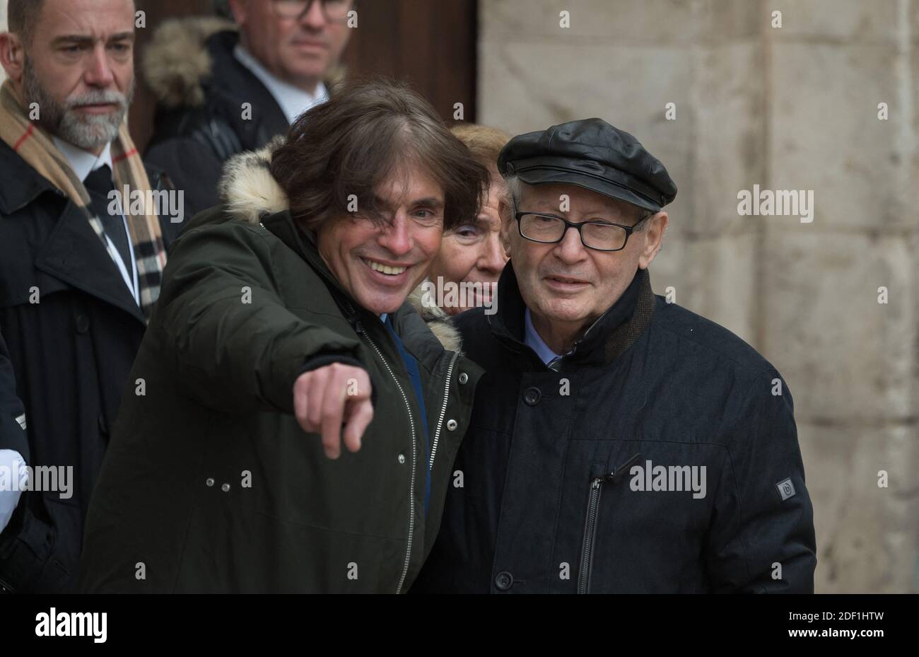 Arno klarsfeld and Serge Klarsfeld at French 12th-century Church of ...