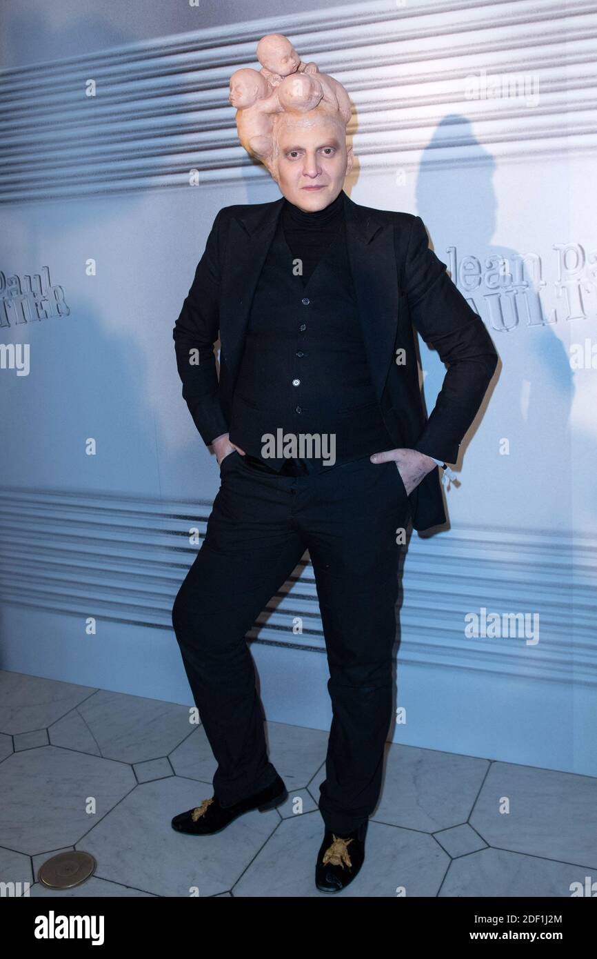 Ali Mahdavi attending the last Jean-Paul Gaultier Haute Couture Spring ...