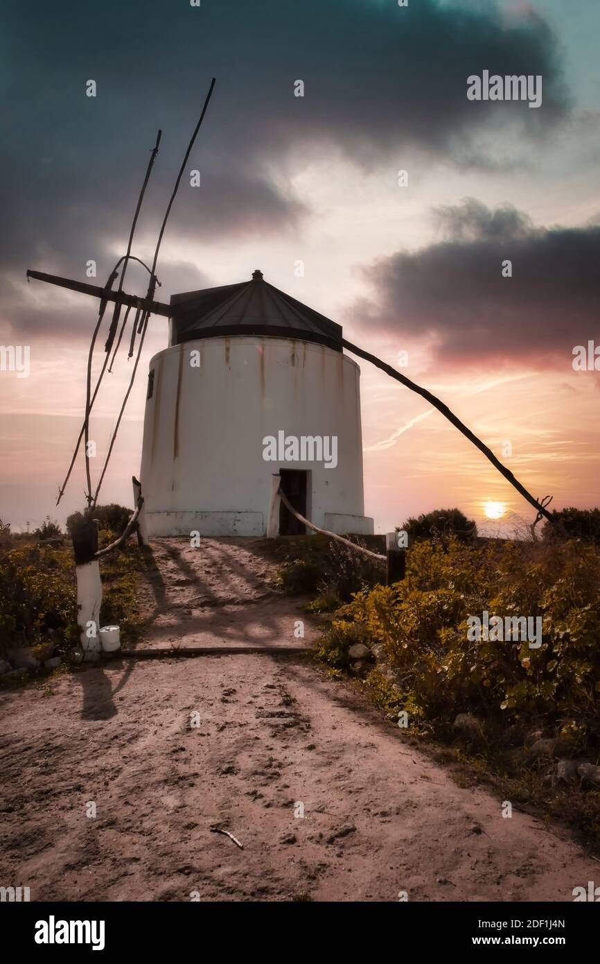 Beautiful windmill in la hi-res stock photography and images - Alamy