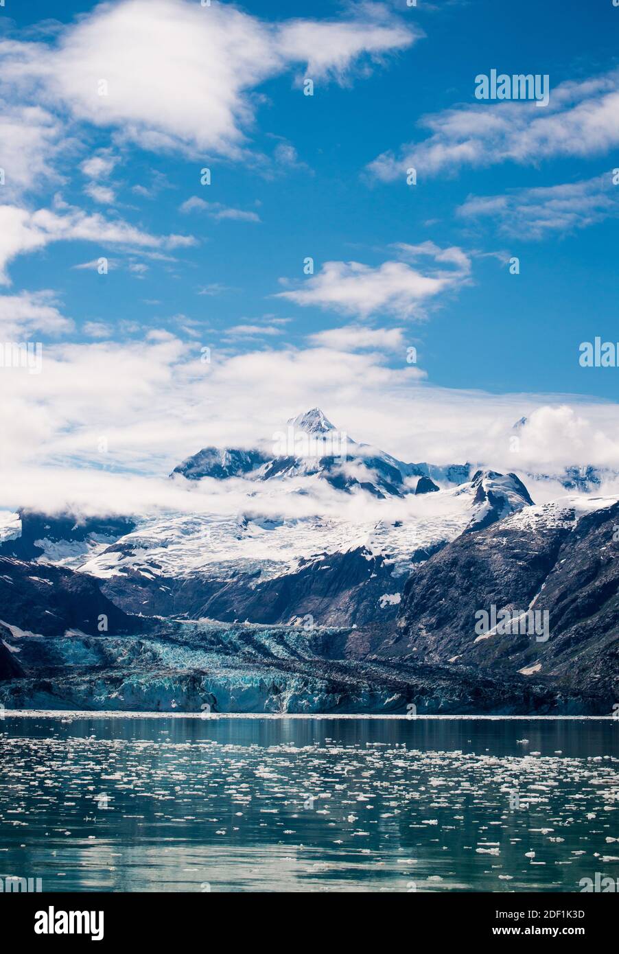 Johns Hopkins Glacier in Glacier Bay National Park Stock Photo - Alamy