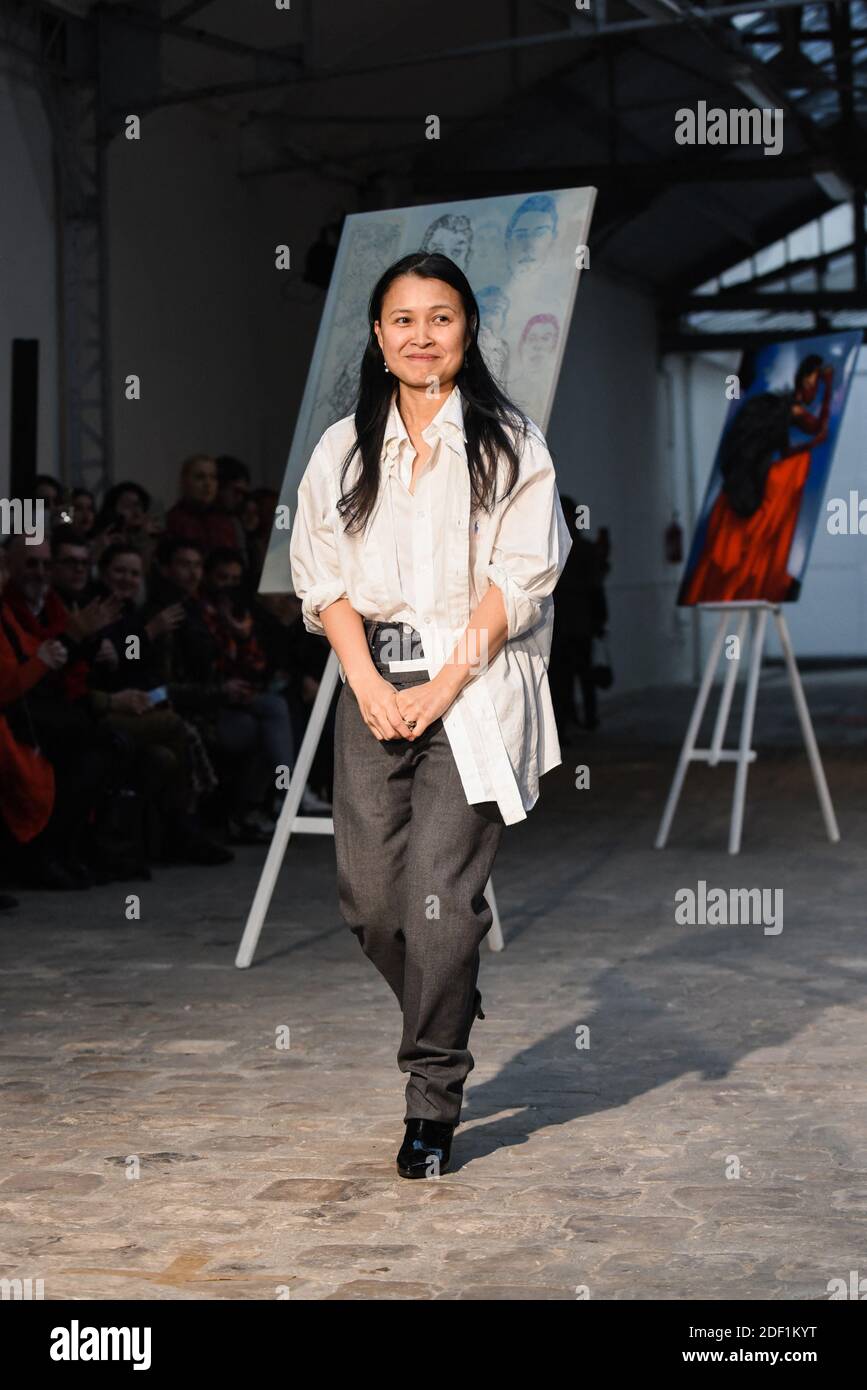 Xuan's stylist walks the runway during the Xuan Haute Couture Spring ...