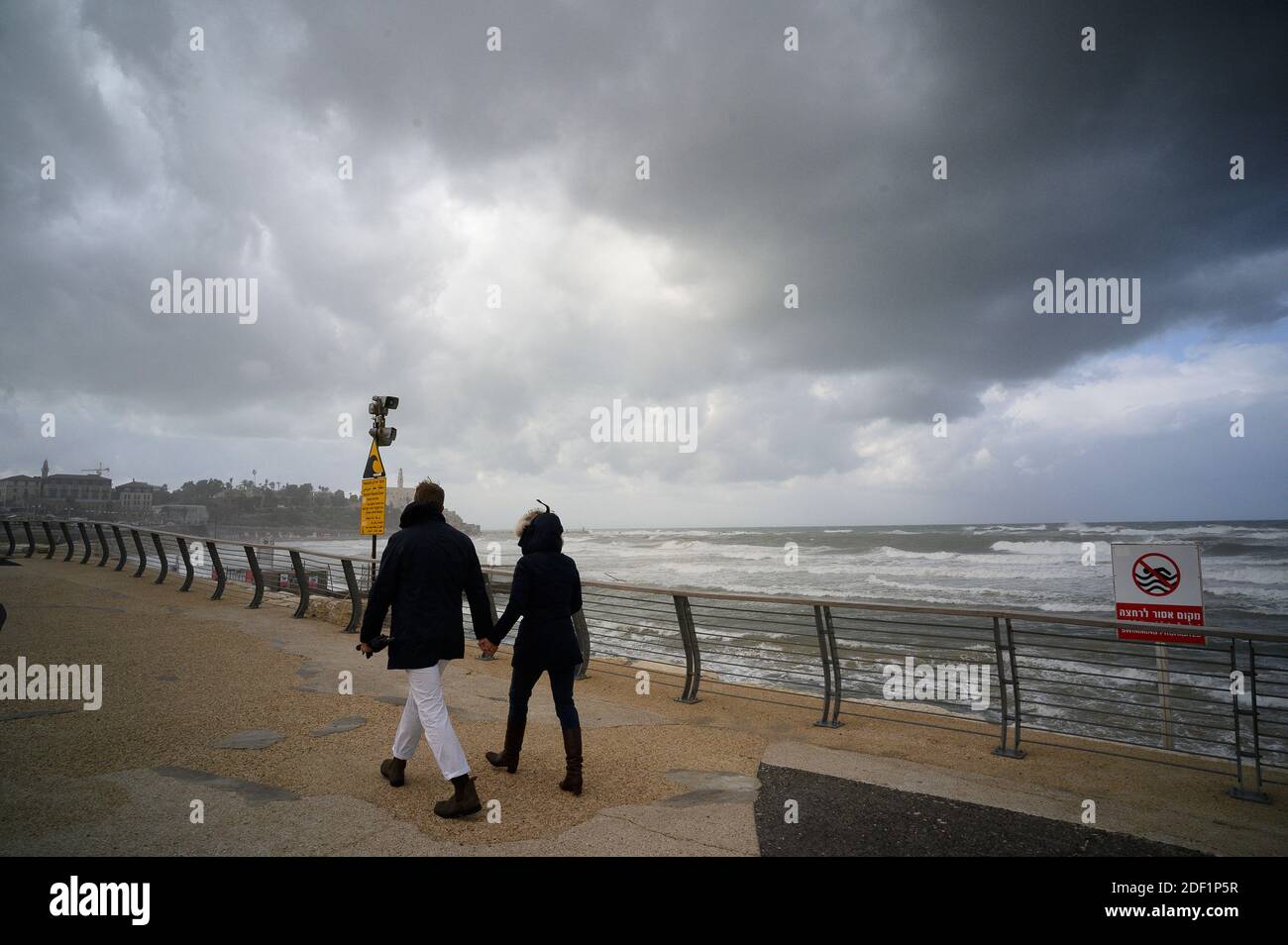 Daily life in Tel-Aviv, Israel, on January 24, 2020. Photo by Eliot ...