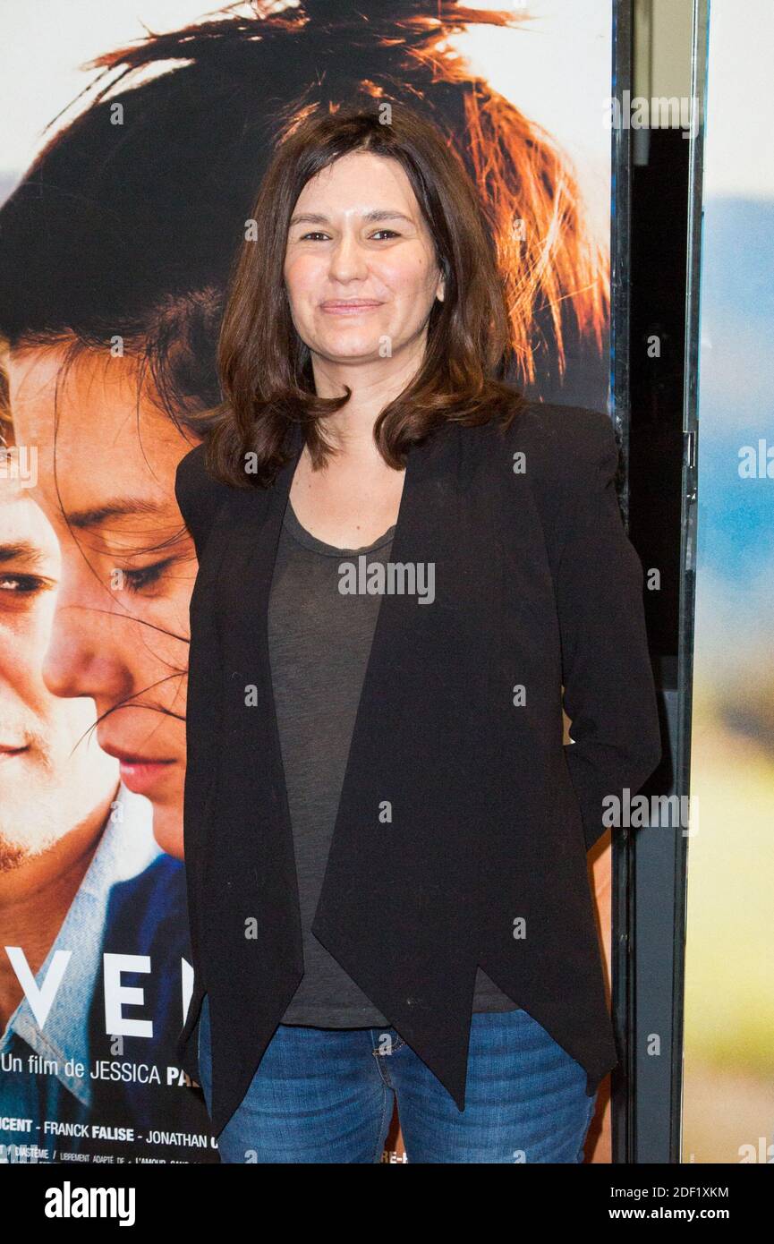 Jessica Palud attends 'Revenir' Paris film premiere at UGC Les Halles ...