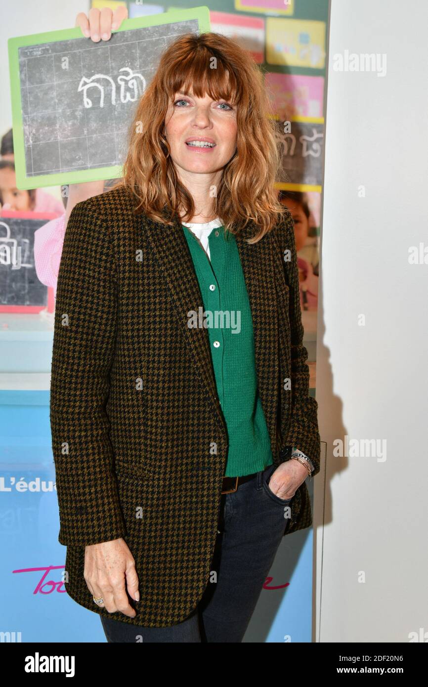 Gwendoline Hamon attends the Levons le Doigt pour l'Education des ...