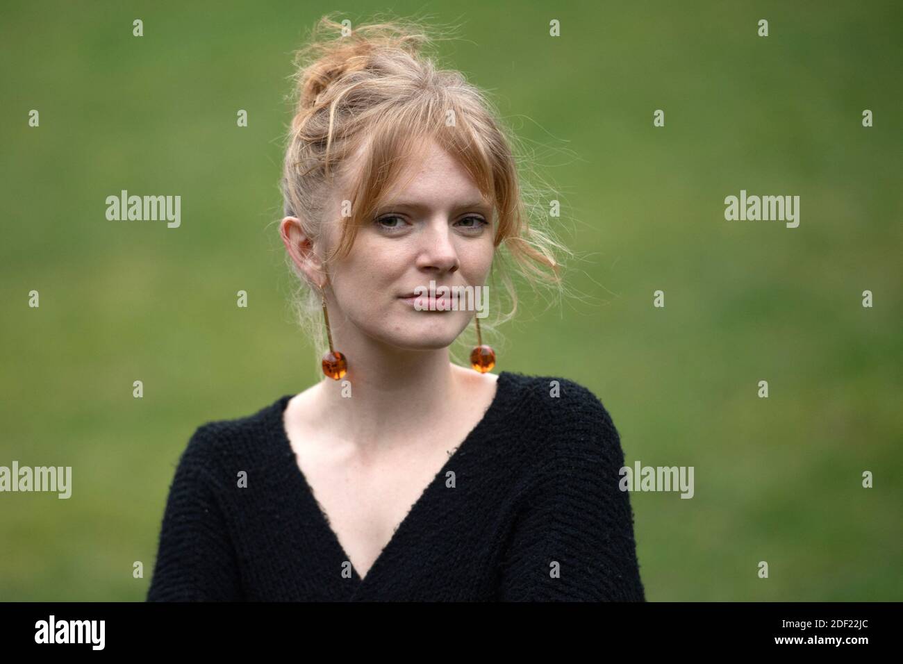 Rose Glass attending a photo session during the 27th Gerardmer ...