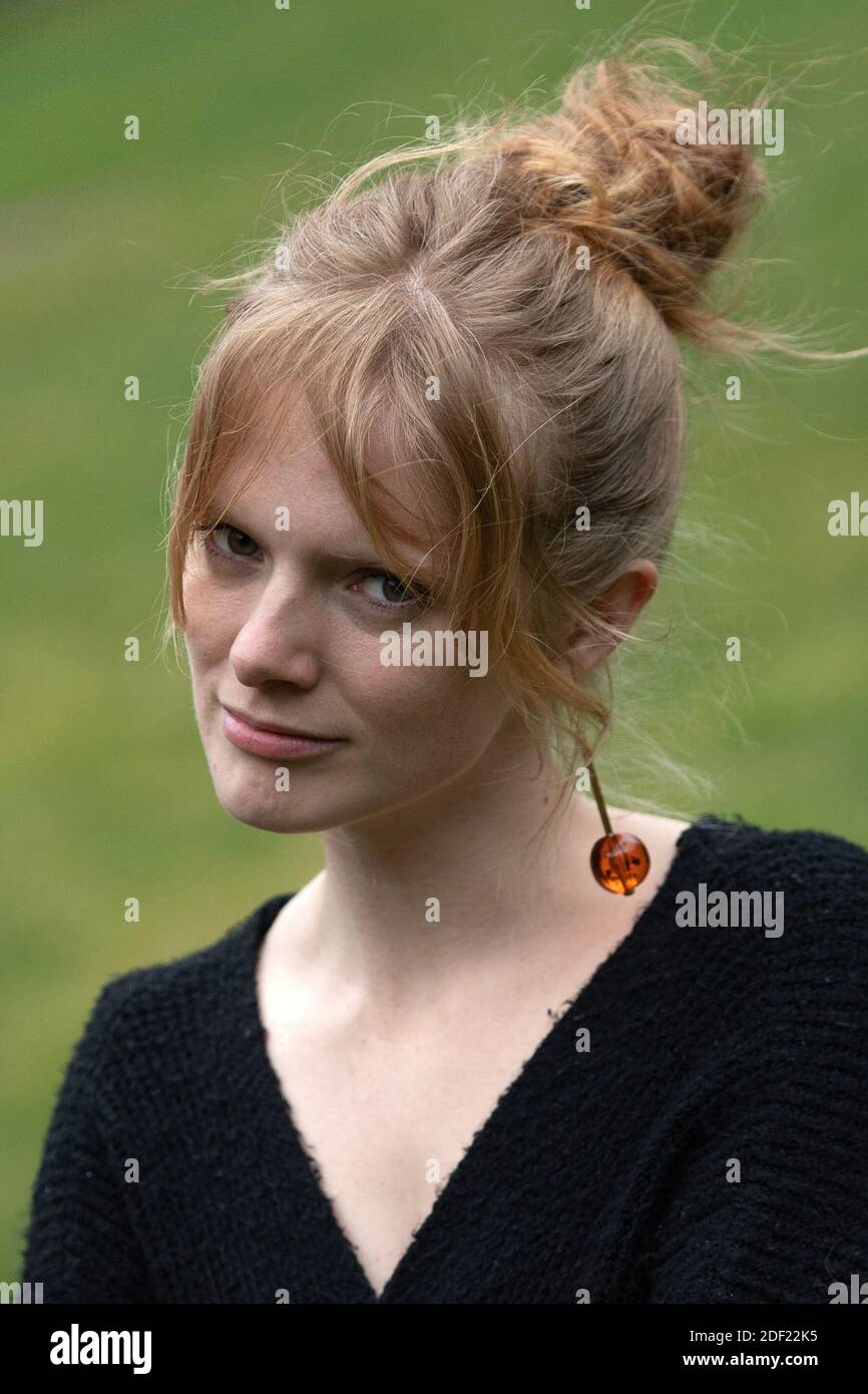 Rose Glass attending a photo session during the 27th Gerardmer ...