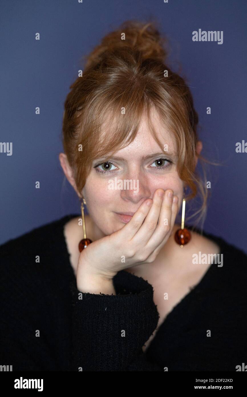 Rose Glass attending a photo session during the 27th Gerardmer ...
