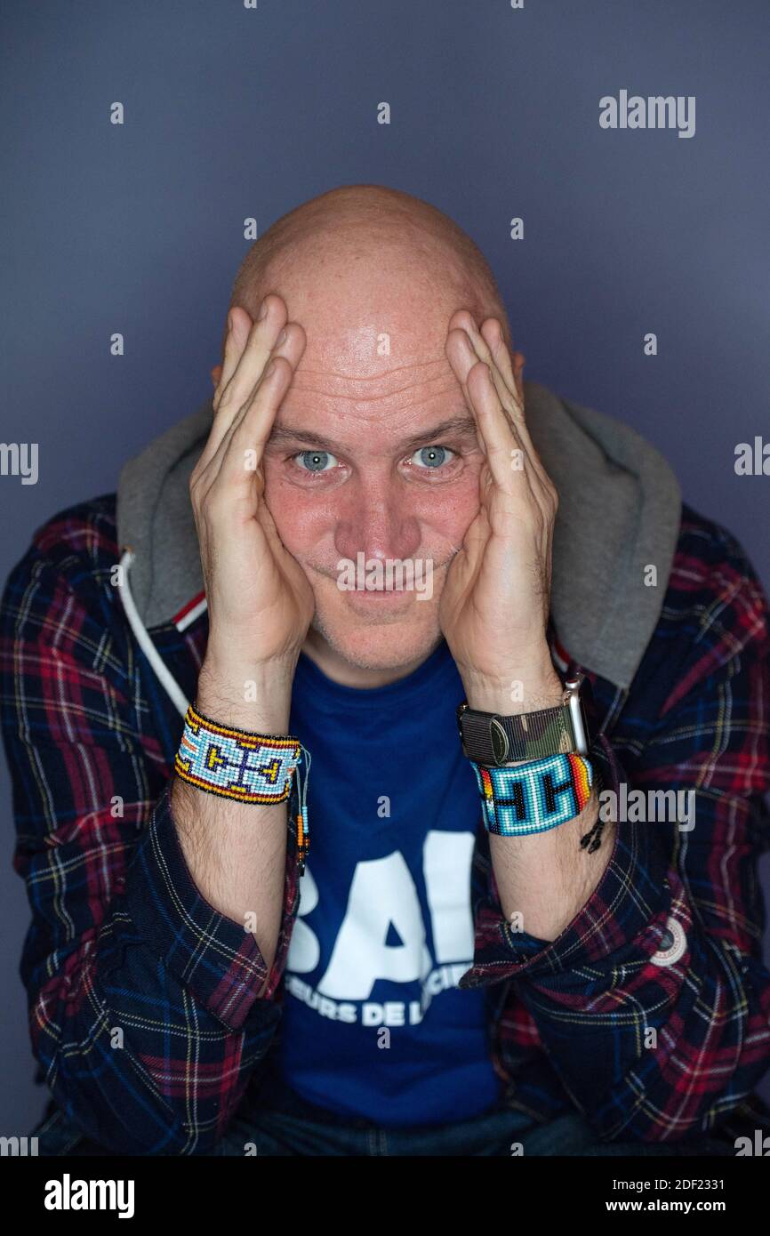 Jan Kounen attending a photo session during the 27th Gerardmer ...