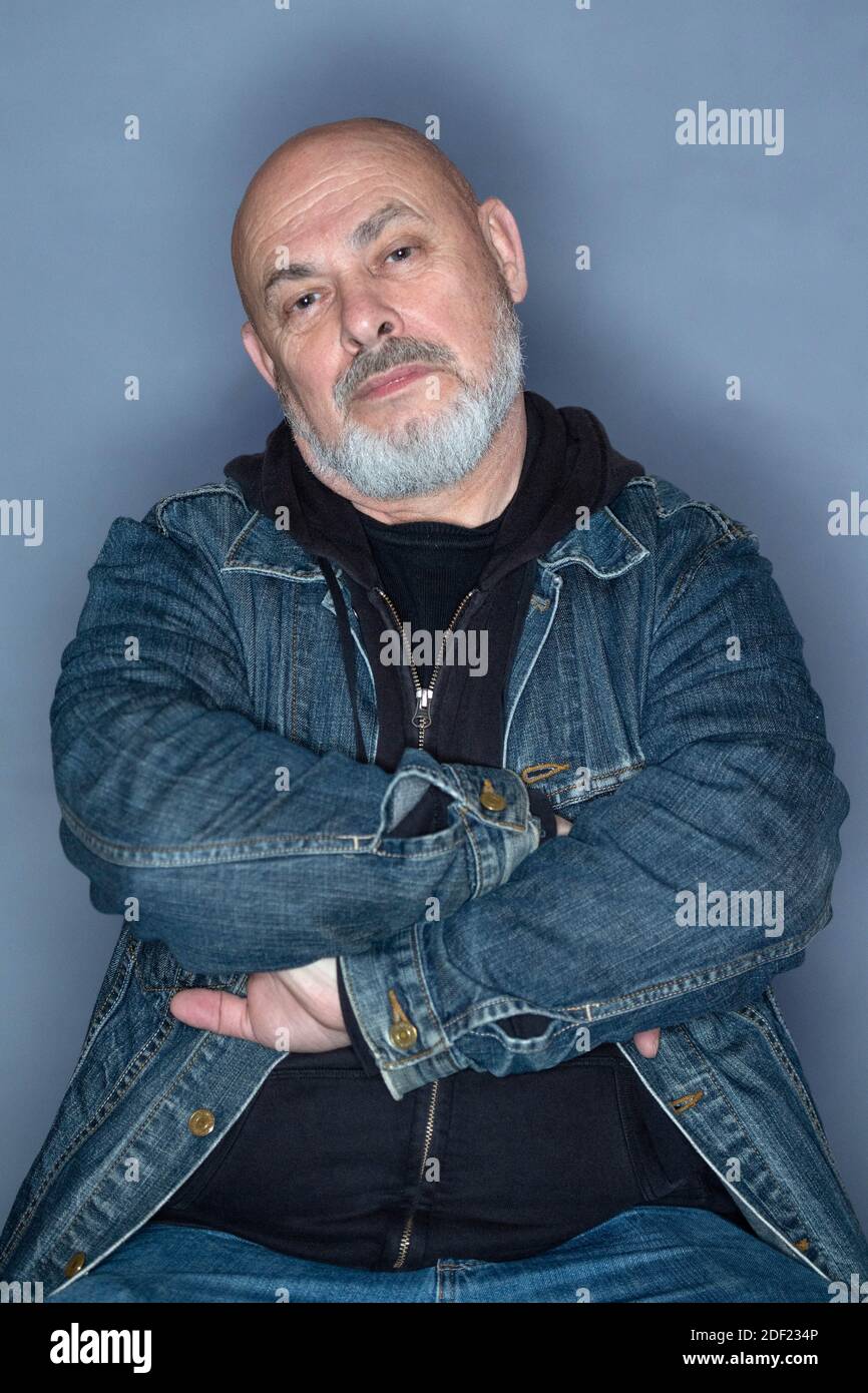 Marc Caro attending a photo session during the 27th Gerardmer ...