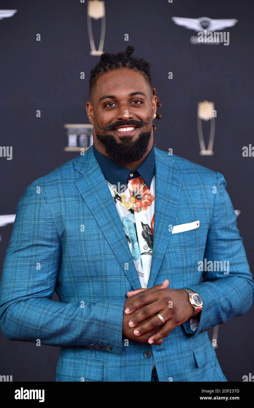 Cameron Jordan attends the 9th Annual NFL Honors at Adrienne Arsht ...