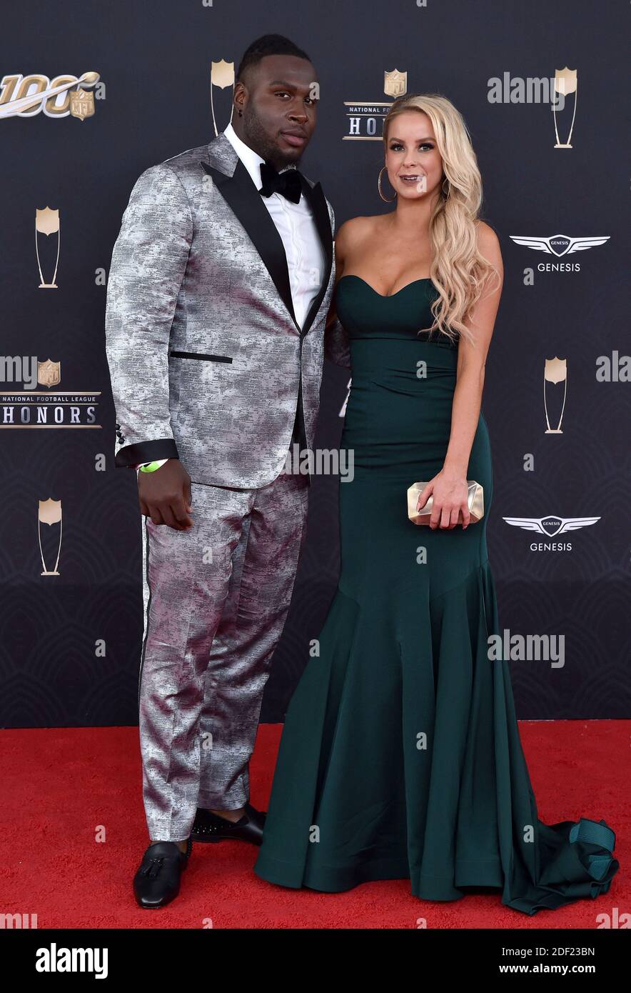 Jonotthan Harrison attends the 9th Annual NFL Honors at Adrienne Arsht ...