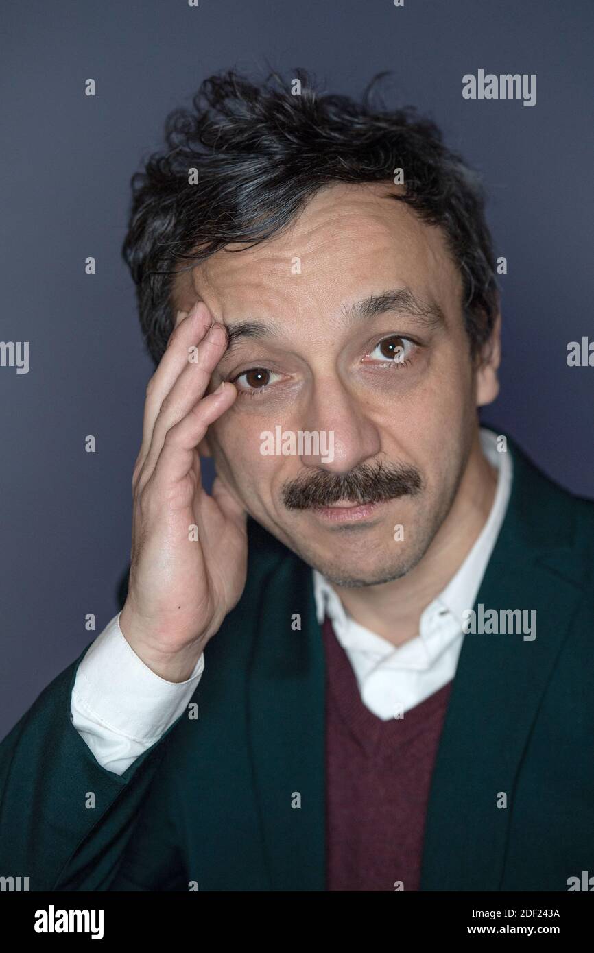 Benoit Forgeard attending a photo session during the 27th Gerardmer ...