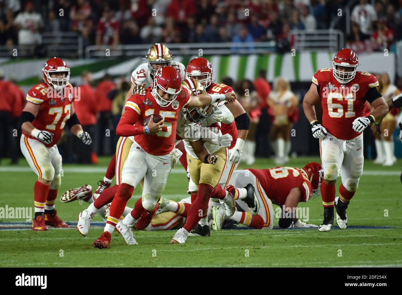 Patrick mahomes super bowl 2020 hi-res stock photography and images - Alamy