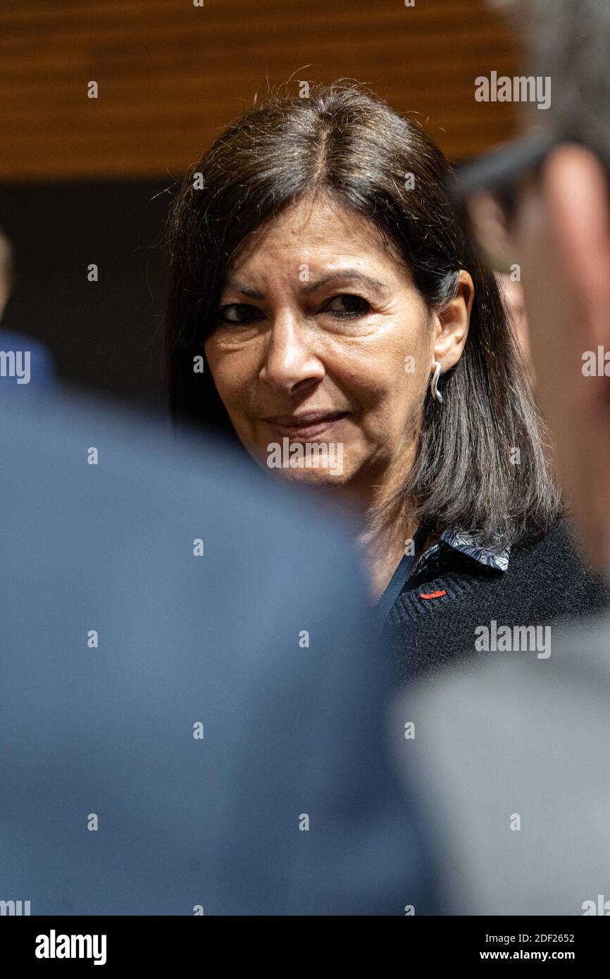 Anne Hidalgo, Mayor of Paris, at the School Sports Games in the 13th ...