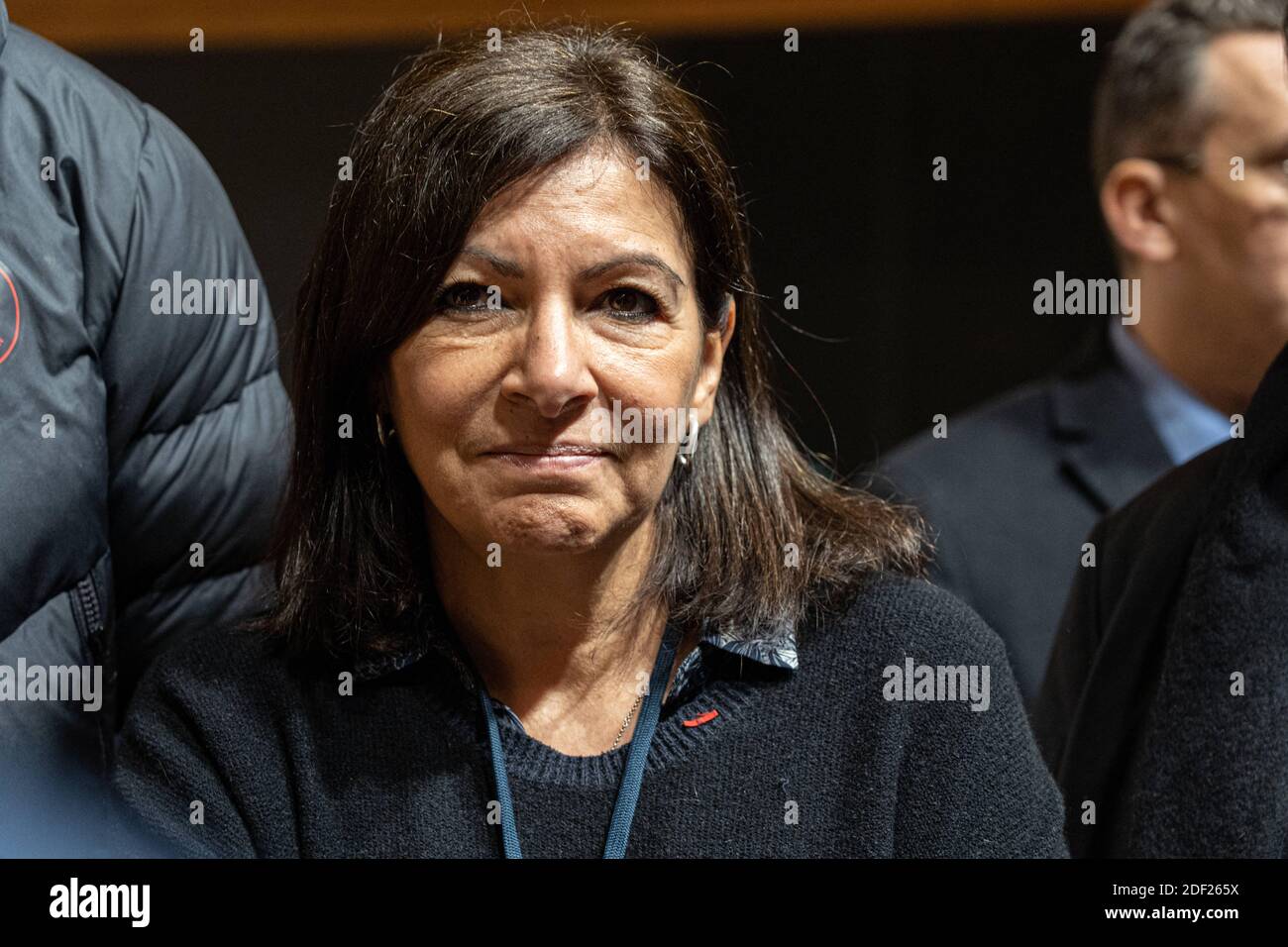 Anne Hidalgo, Mayor of Paris, at the School Sports Games in the 13th ...