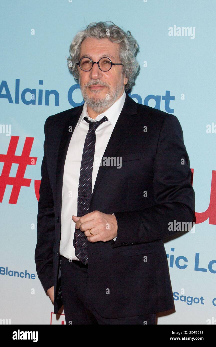 Alain Chabat attends 'Je Suis la' Paris film premiere at UGC Normandie ...