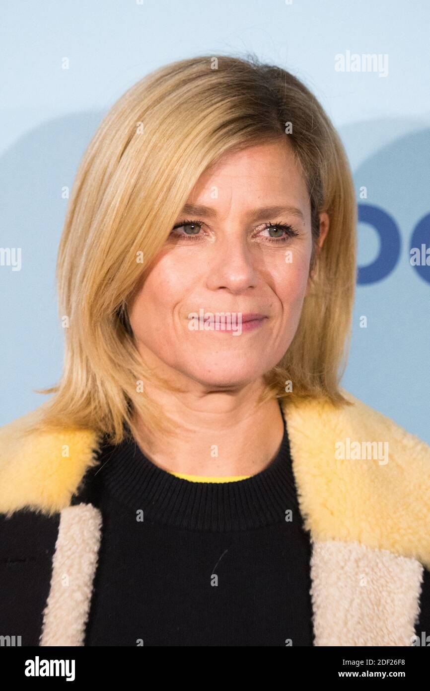 Marina Fois attends 'Je Suis la' Paris film premiere at UGC Normandie ...